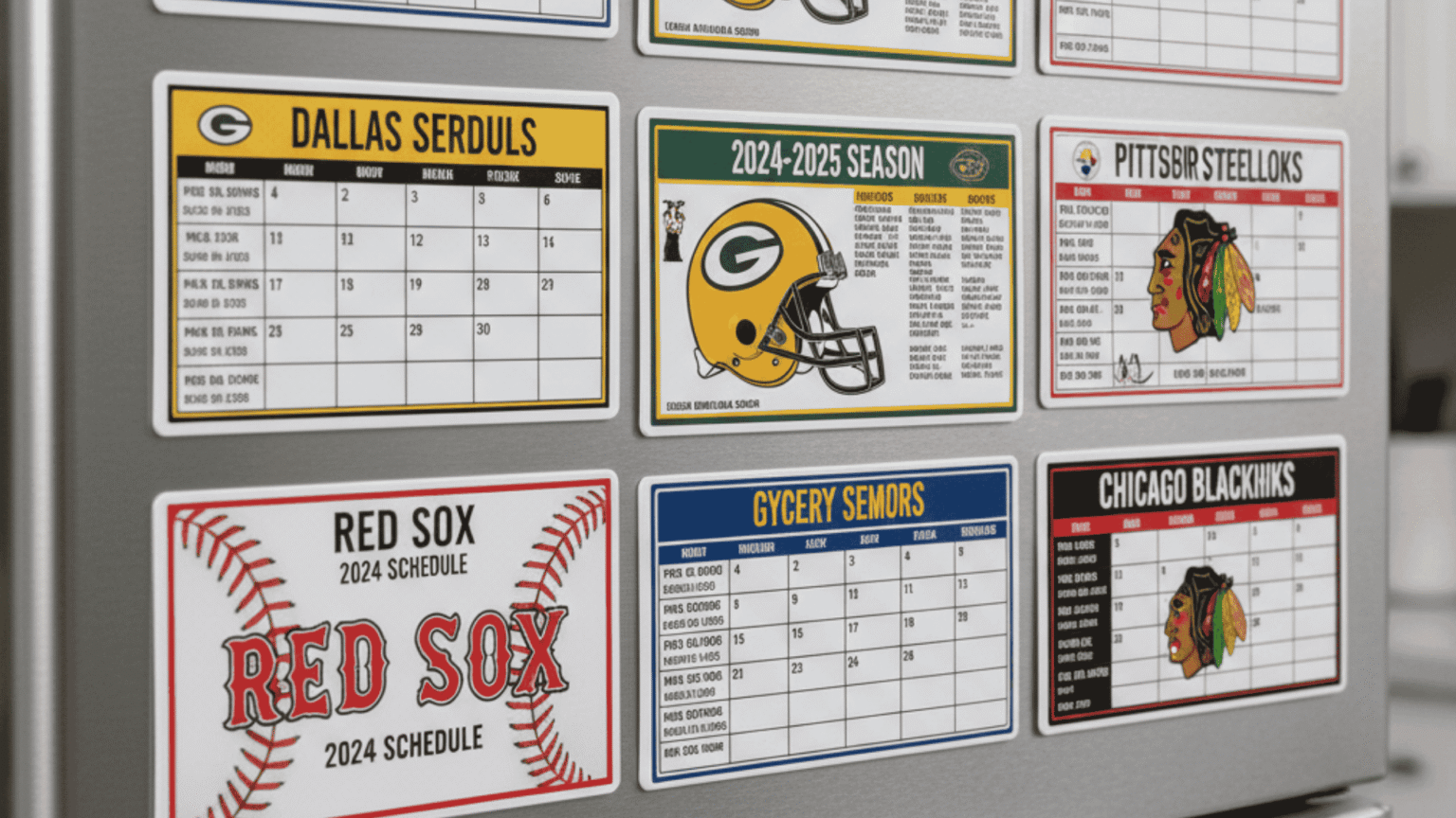 Boost Local Business with Custom Sports Schedule Magnets